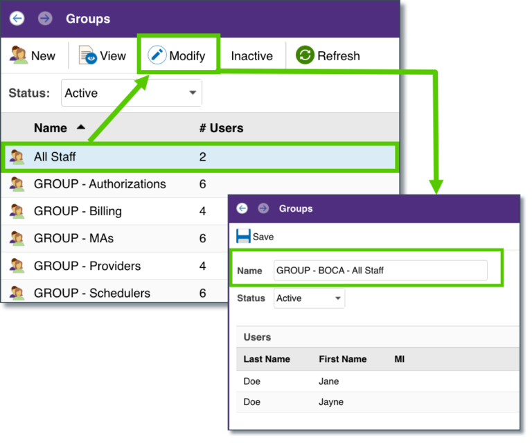 gGastro® Tips and Tricks – Simplify Group Naming – gMed